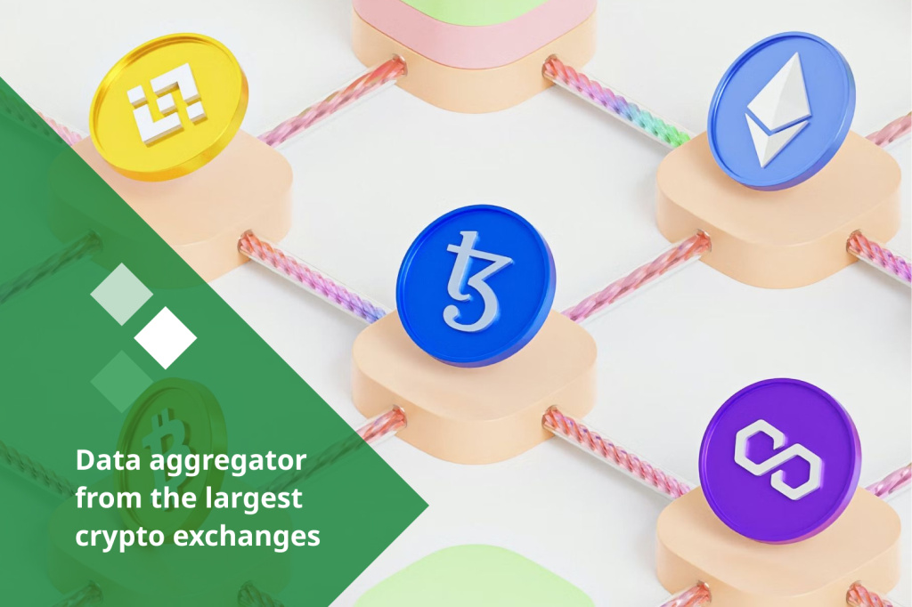 Data aggregator from the largest crypto exchanges | Sibedge Blog